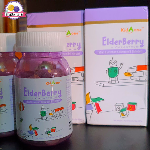 KIDAONE ElderBerry + COLOSTRUM pemangkin Antibodi kanak-kanak daripada ...