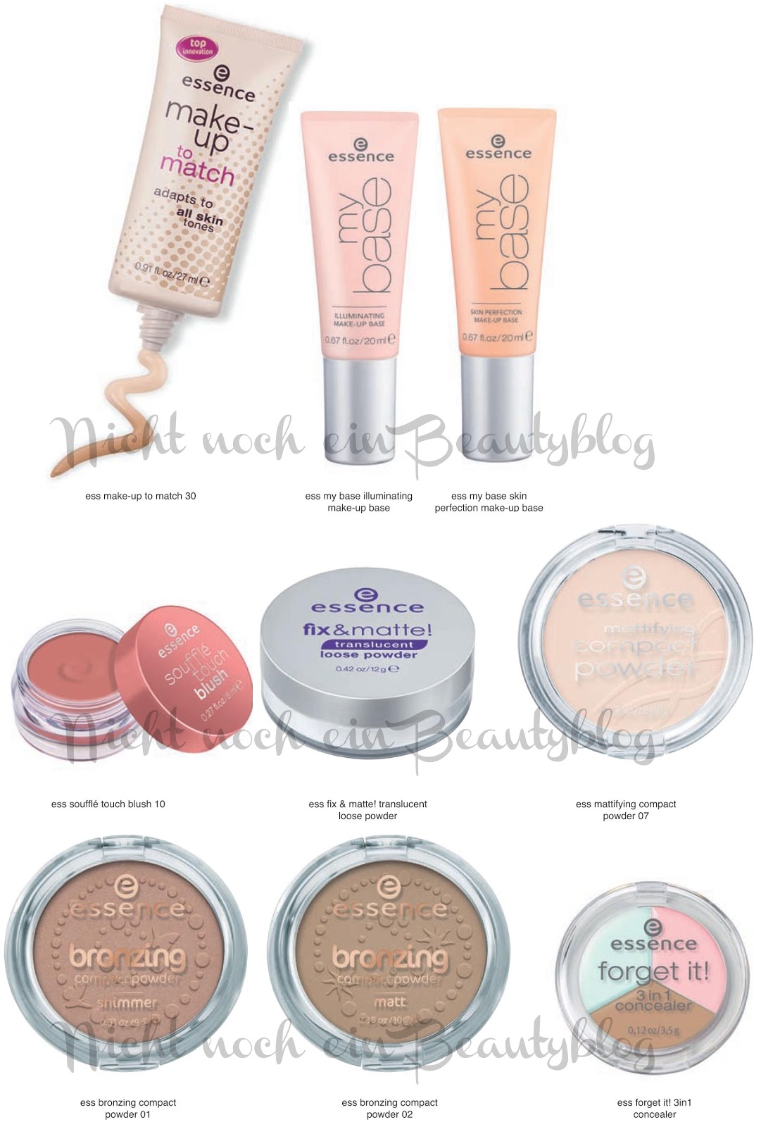 Nicht noch ein Beautyblog... : Übersicht der Ex-Artikel von essence ...