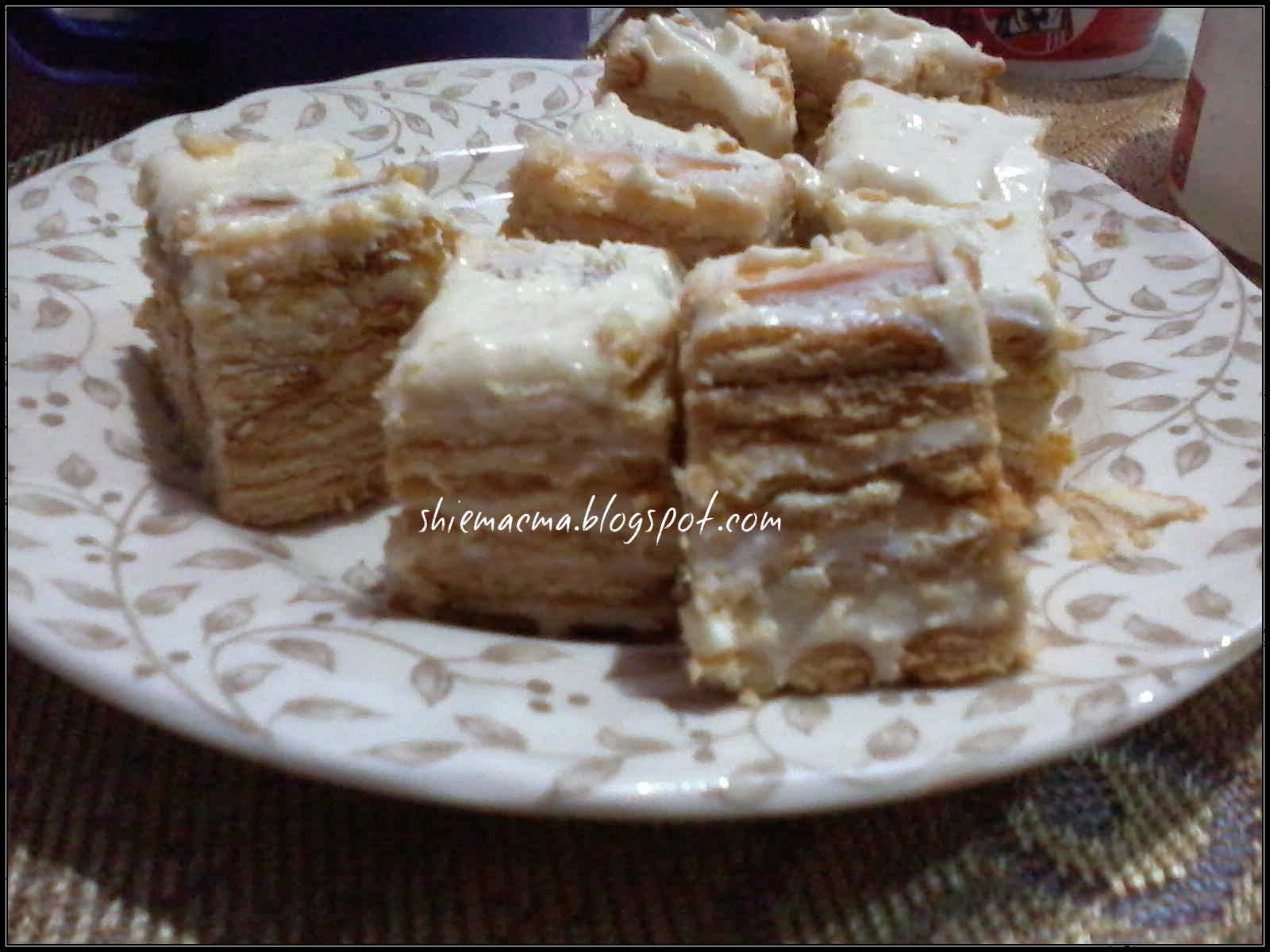 ♥CMa786♥: RESEPI : Cheesecake Biscuit (Cheseekut) Yang Simple & Sedap!