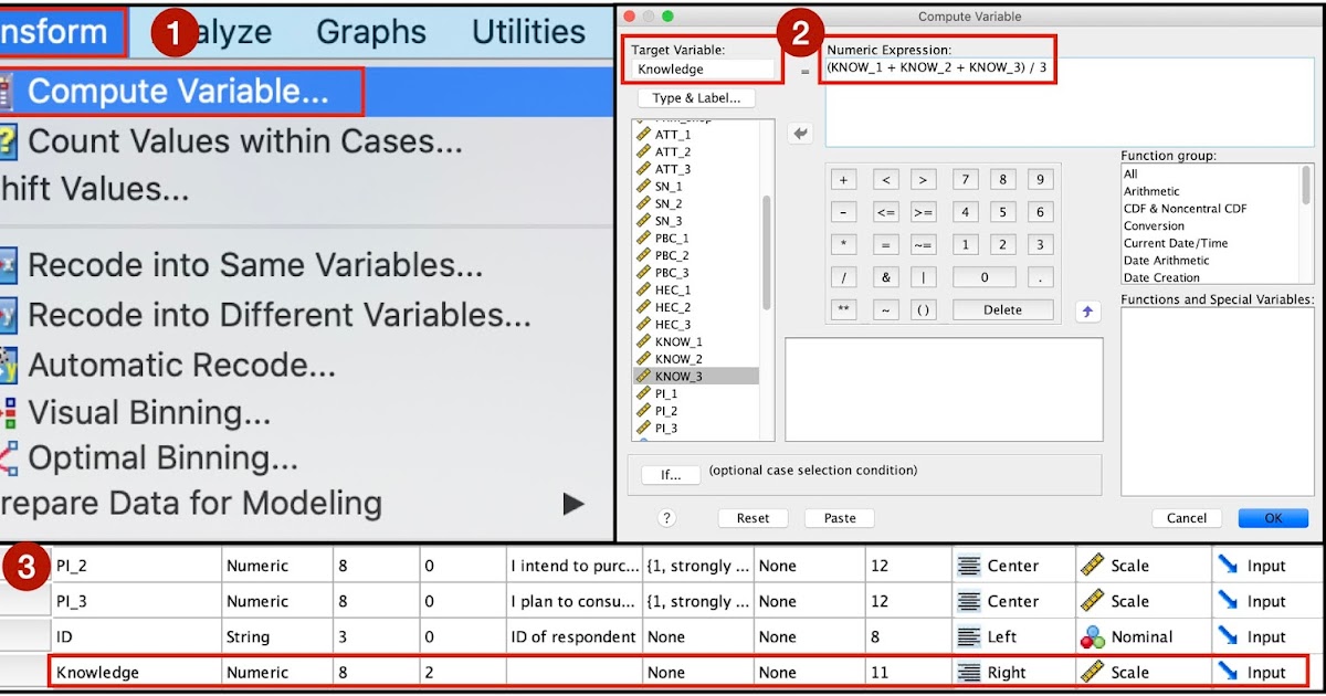 How to Convert Ordinal Variables into Categorical in SPSS