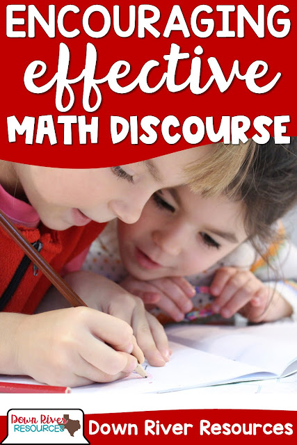 The Best 3 Ways to Encourage Effective Discourse in Math - Down River ...