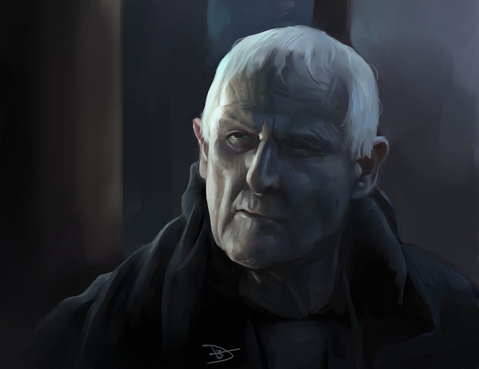 I painted Aemon from a screenshot in episode nine. : r/gameofthrones