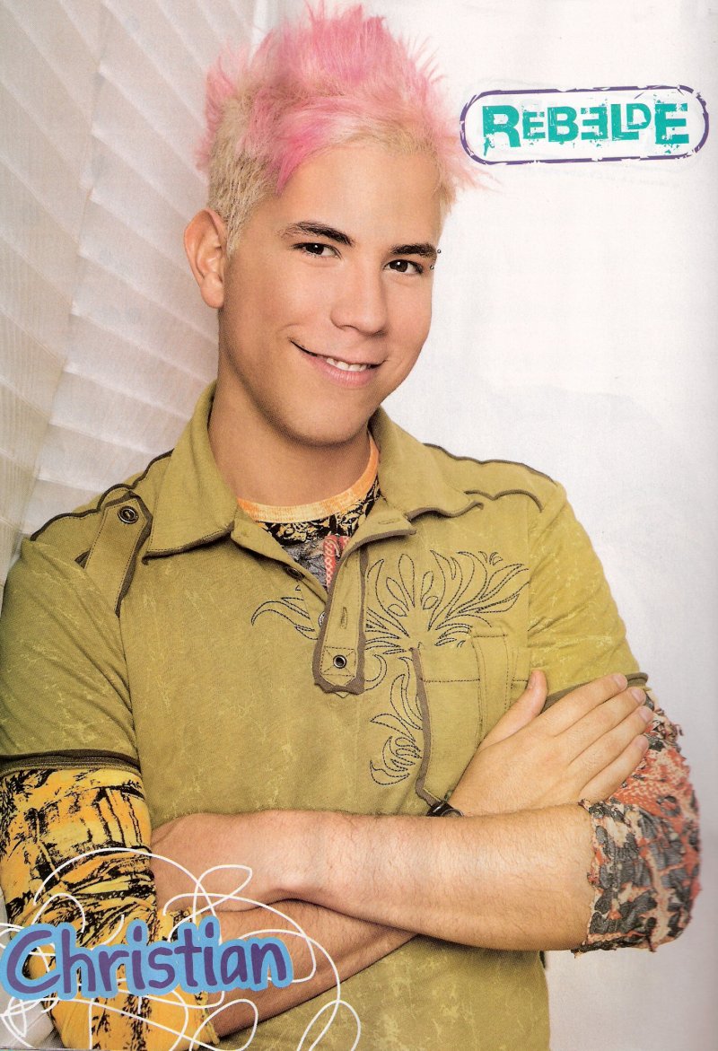 Por Siempre Rebelde: Fotos de Christian - Revista Rebelde