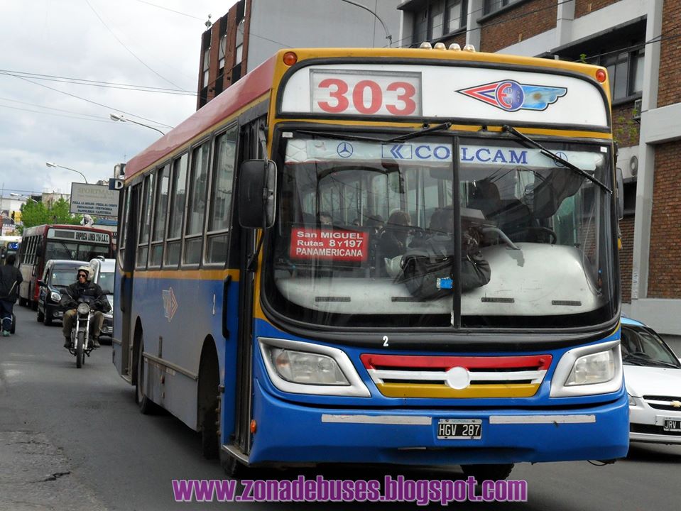 Colectibus - Zona de Buses: LINEA 303