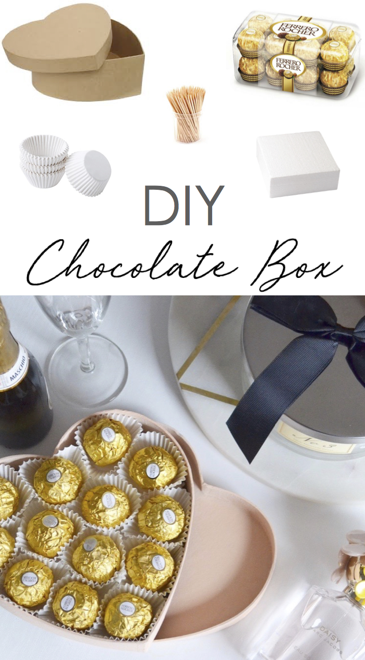 DIY Gift | Chocolate Gift Box | The Things She Makes