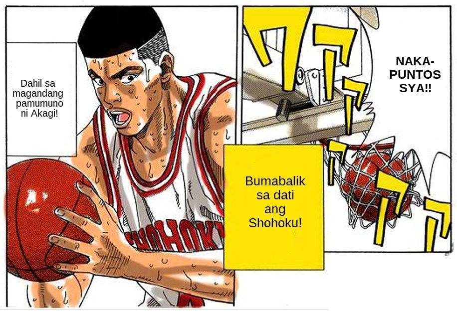 Slamdunk interhigh Tagalog Manga Available