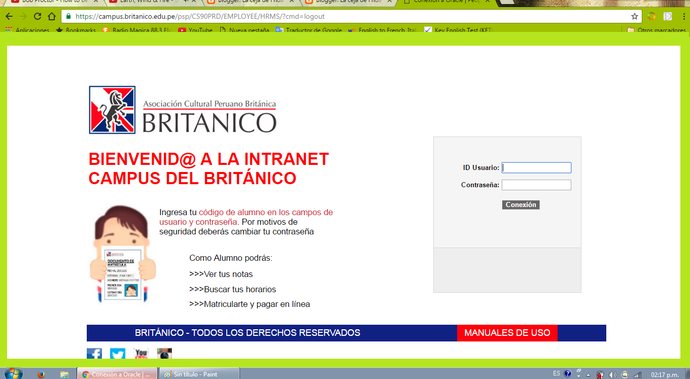 La ceja de Frida Cultural: Cómo entrar al Intranet del Británico