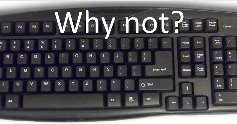 Why the keyboard layout is QWERTY and not ABCDE?