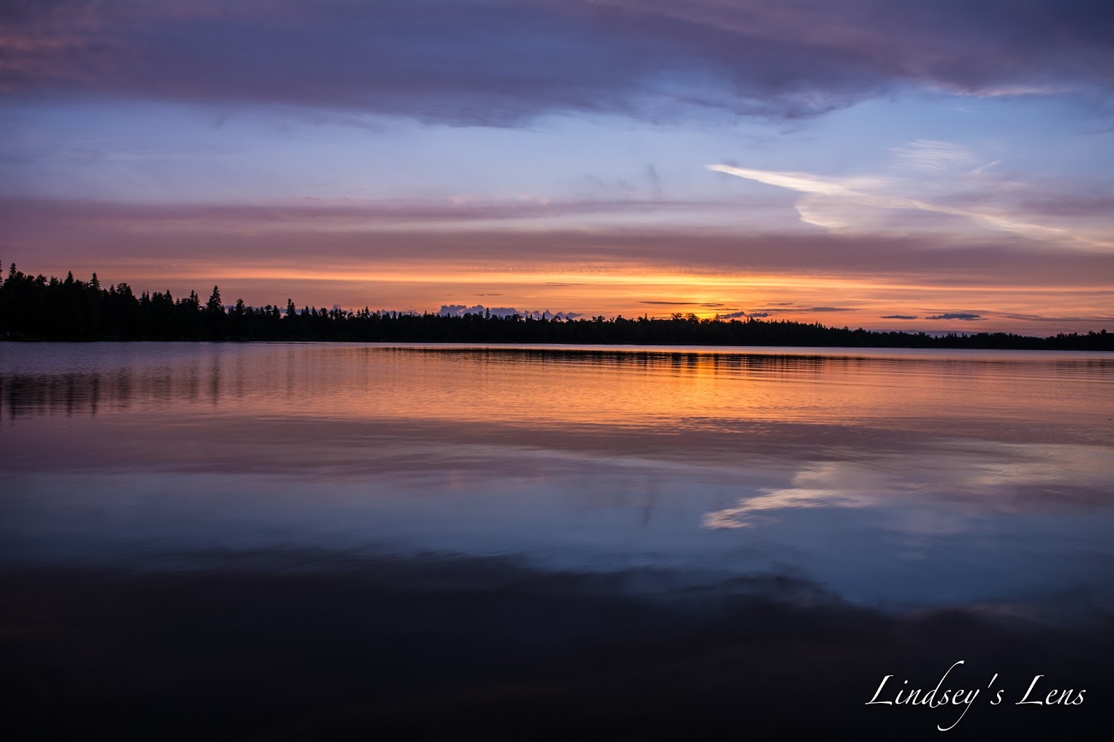 Lindsey's Lens Photography: Sunrise on Rainy Lake, MN