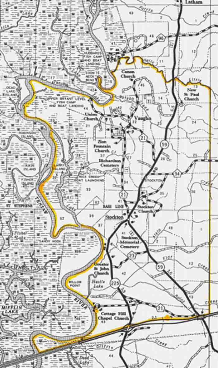 Stockton Landmark District State Amendment 3 : Maps of the District
