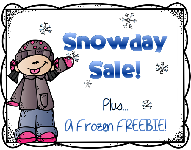 First Grade Fever! by Christie: Snowday Sale & Freebies!