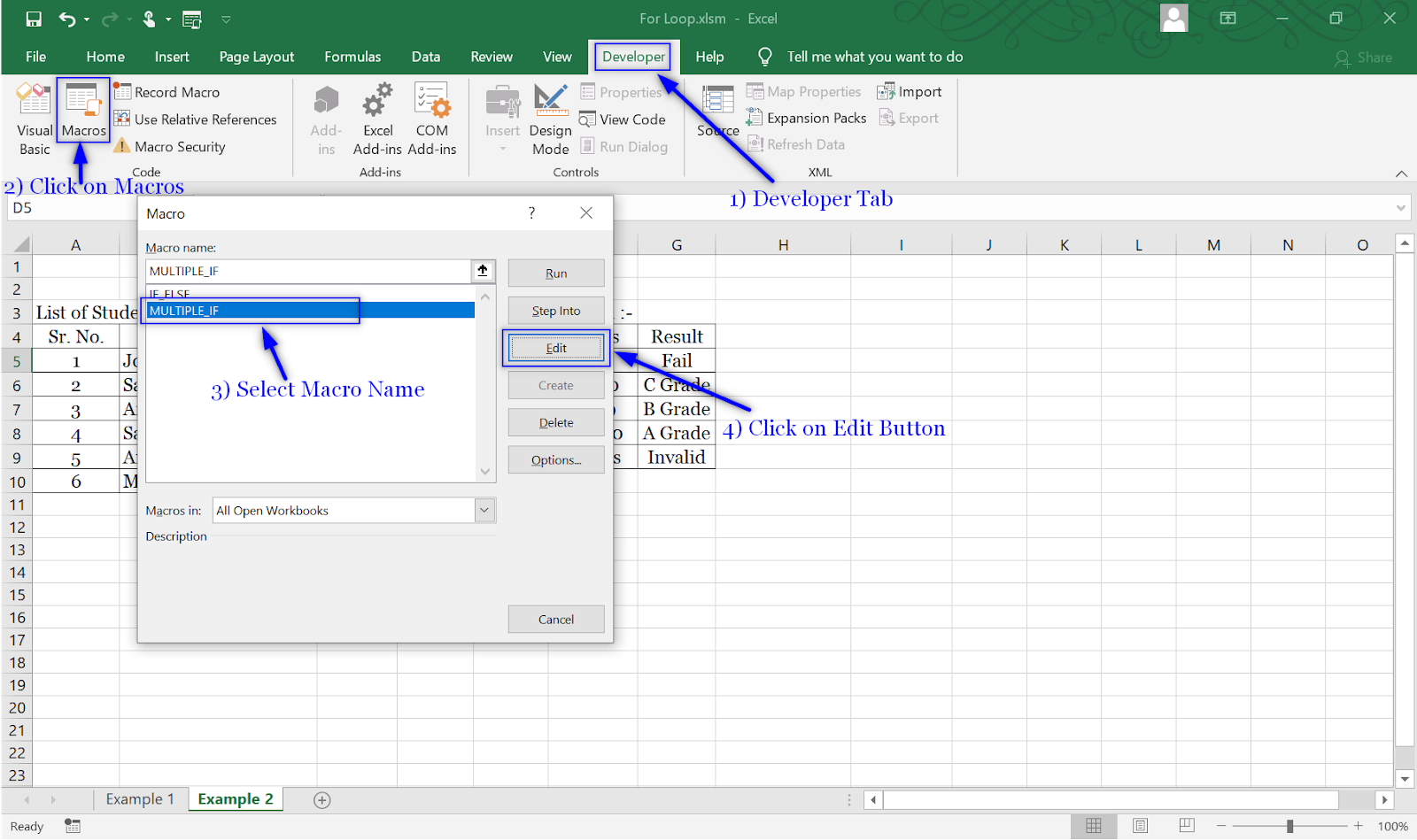 The Functions In Microsoft Excel Do Until Loop In Macros Vba 6959