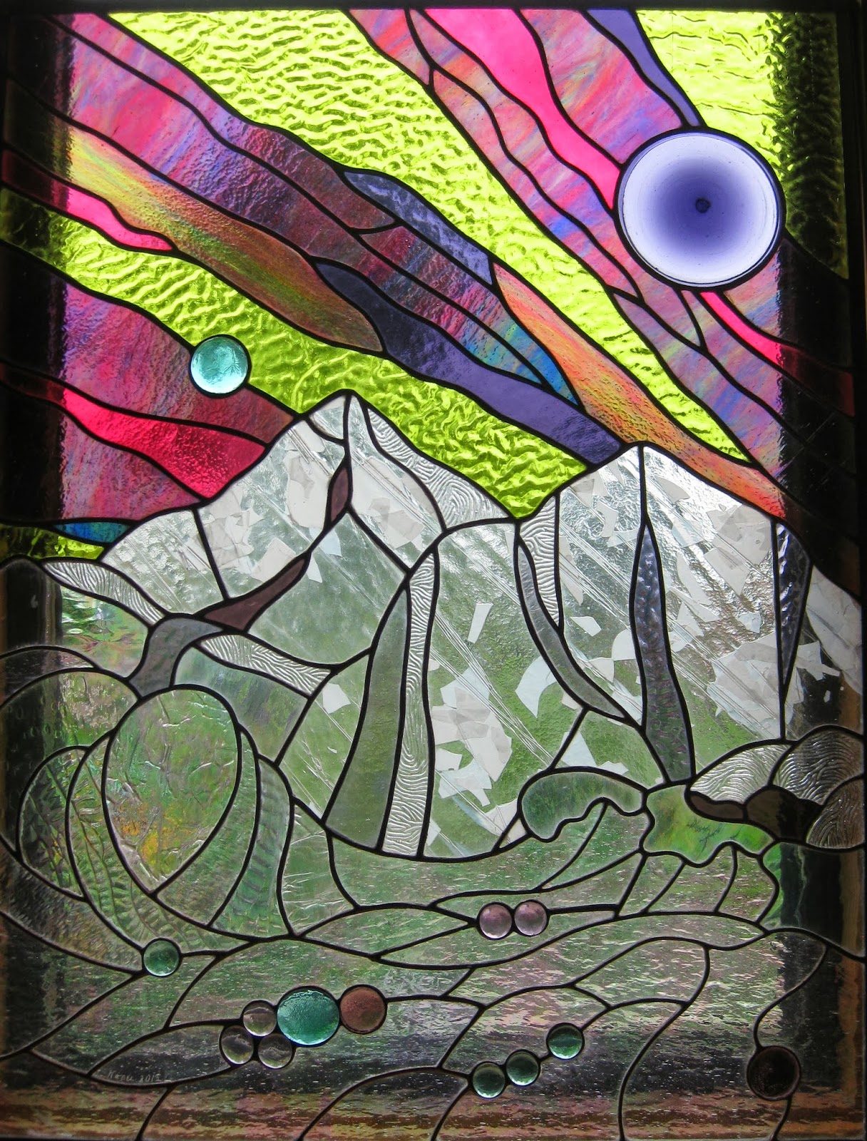 PHELANLAND PERSPECTIVE: Stained Glass Pieces Made in 2013