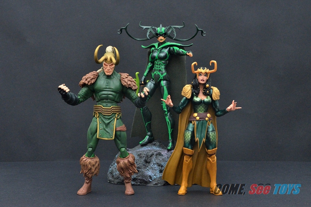 Come, See Toys: Marvel Legends Series A-Force Loki