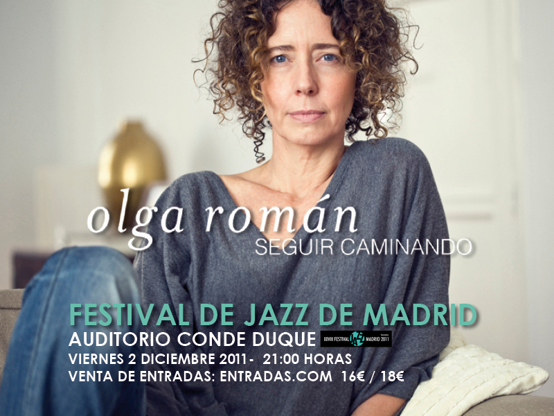 Las cosas de Cósima: FESTIVAL DE JAZZ - OLGA ROMÁN