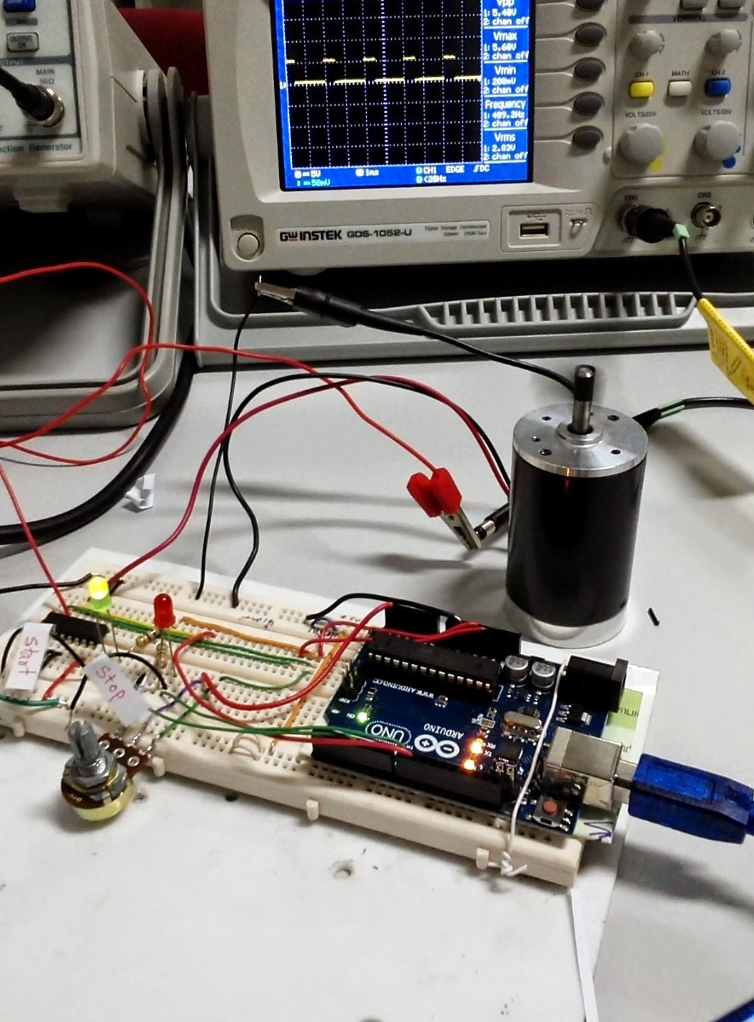 MCU Arduino-based: DC Motor Speed Controller with Arduino MCU Arduino-based: DC Motor Speed Controller with Arduino