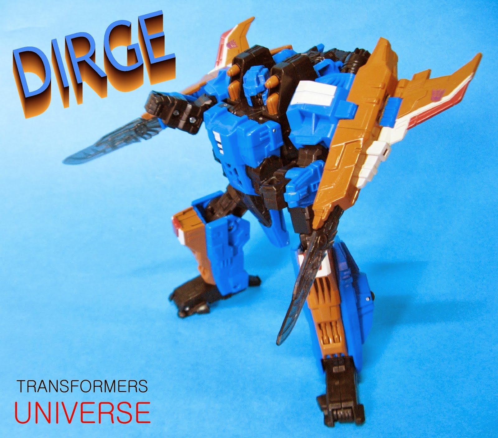 TRANSFORMERS UNIVERSE Generation 1 Voyager class DIRGE變形金剛宇宙系列G1航行者級戴治