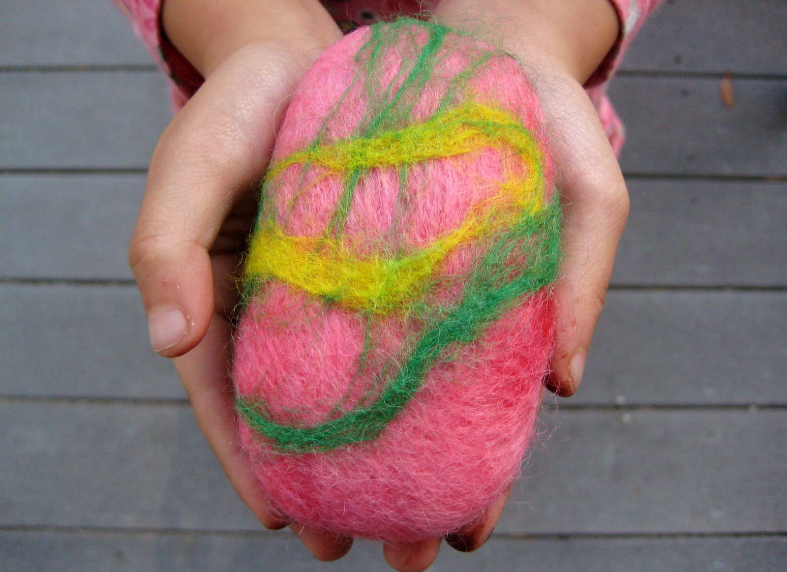 4 Crazy Kings: Homemade Holiday Gift: Felted Soap