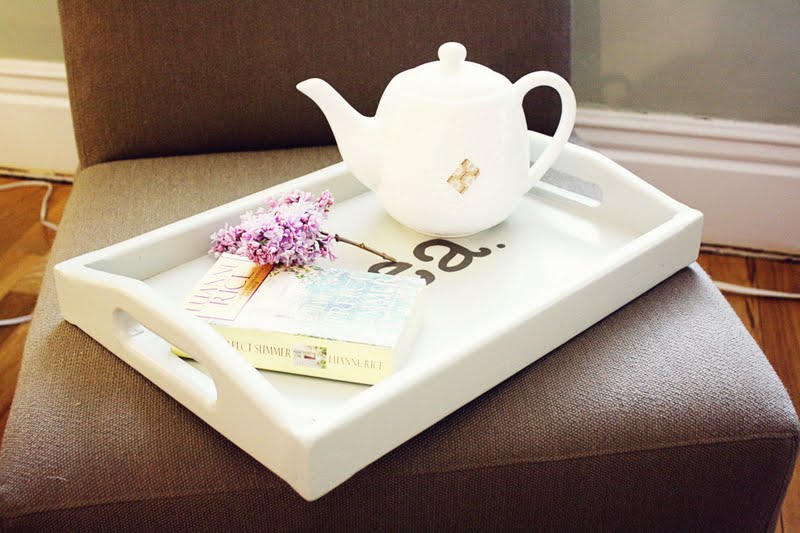 Lather. Write. Repeat.: Before and After: Milky Grey Tea Time Tray