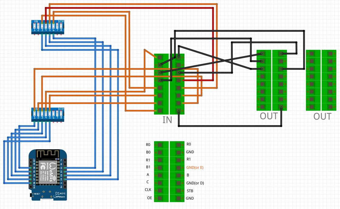 LED - 8. RGB LED Matrix Drive with ESP 8266 and Electrogragon shield