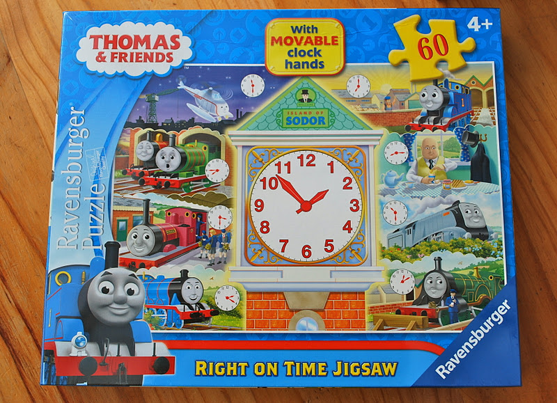 QWERTY Mum: Thomas & Friends Clock Jigsaw