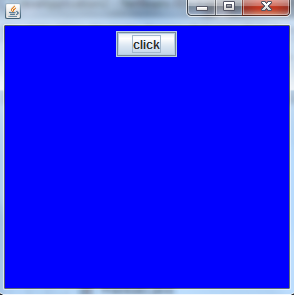 Advanced Java: Practical 7:Develop a Programe that has only one button ...