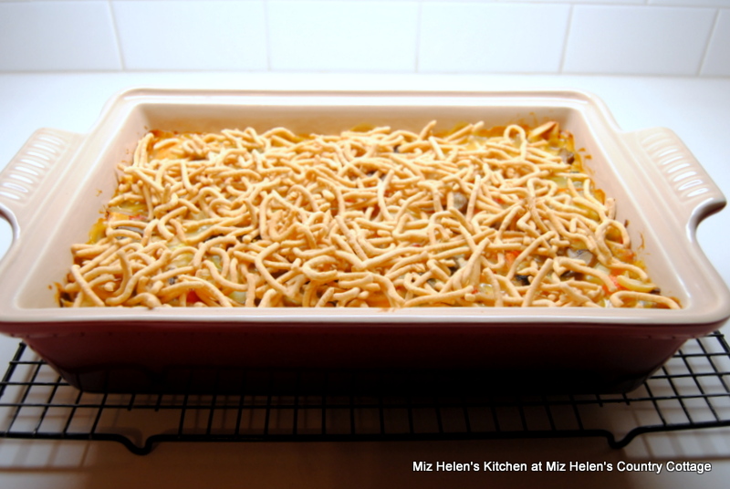 Chicken and Rice Chow Mein Casserole