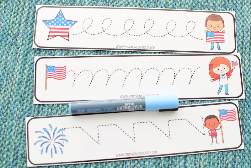 4th of July Math and Literacy Centers | The Pinay Homeschooler