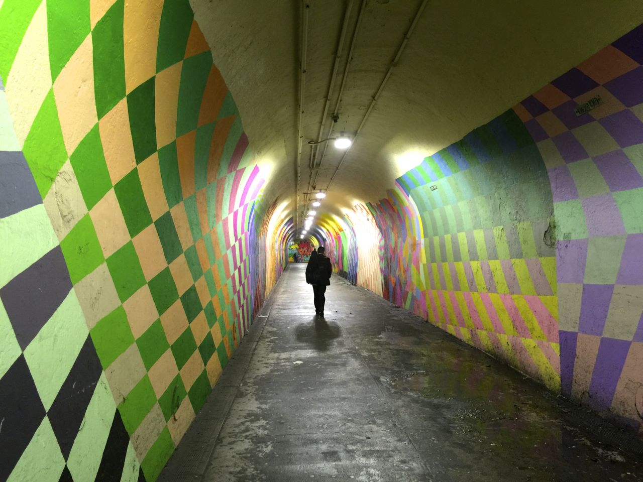 The Fantastic Electric Pedestrian Tunnel at the 191st Street Station