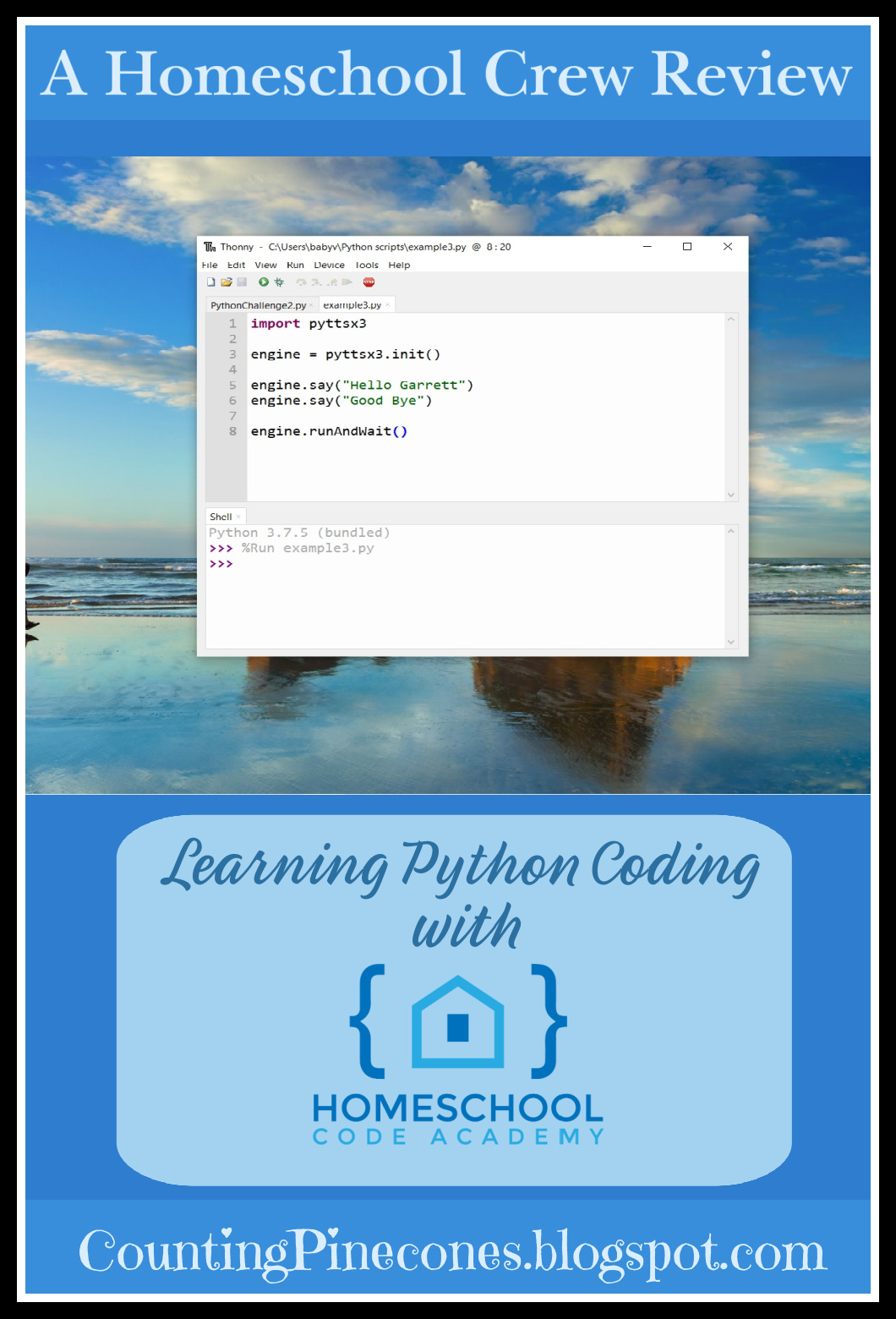 Counting Pinecones: Homeschool Code Academy (A Homeschool Crew Review)