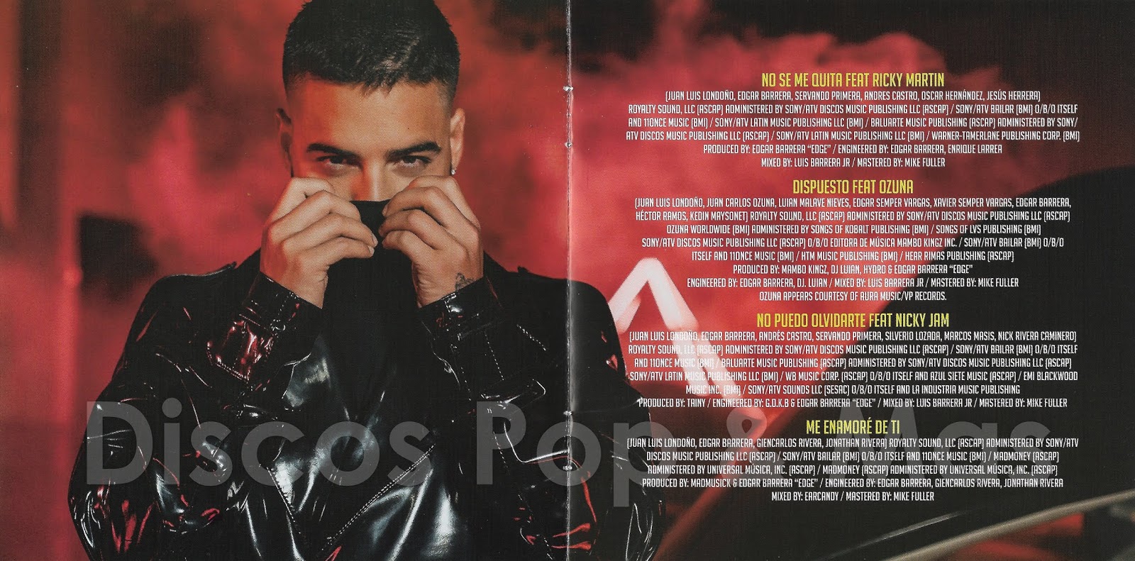 Discos Pop & Mas: Maluma - 11:11