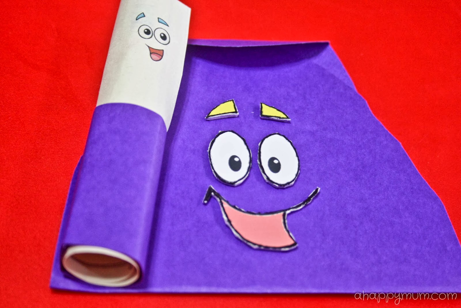 Dora The Explorer Backpack Template