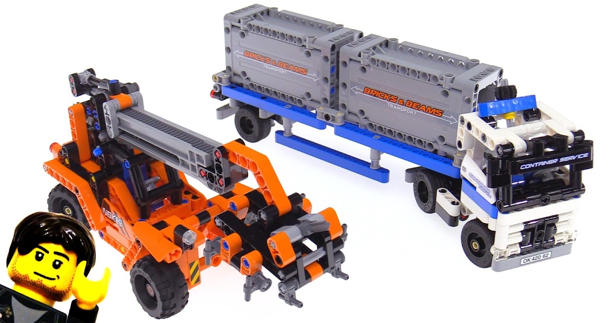 LEGO Technic 2-in-1 Container Yard review 42062