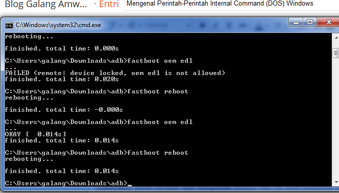 Mengenal Perintah-Perintah Internal Command (DOS) Windows