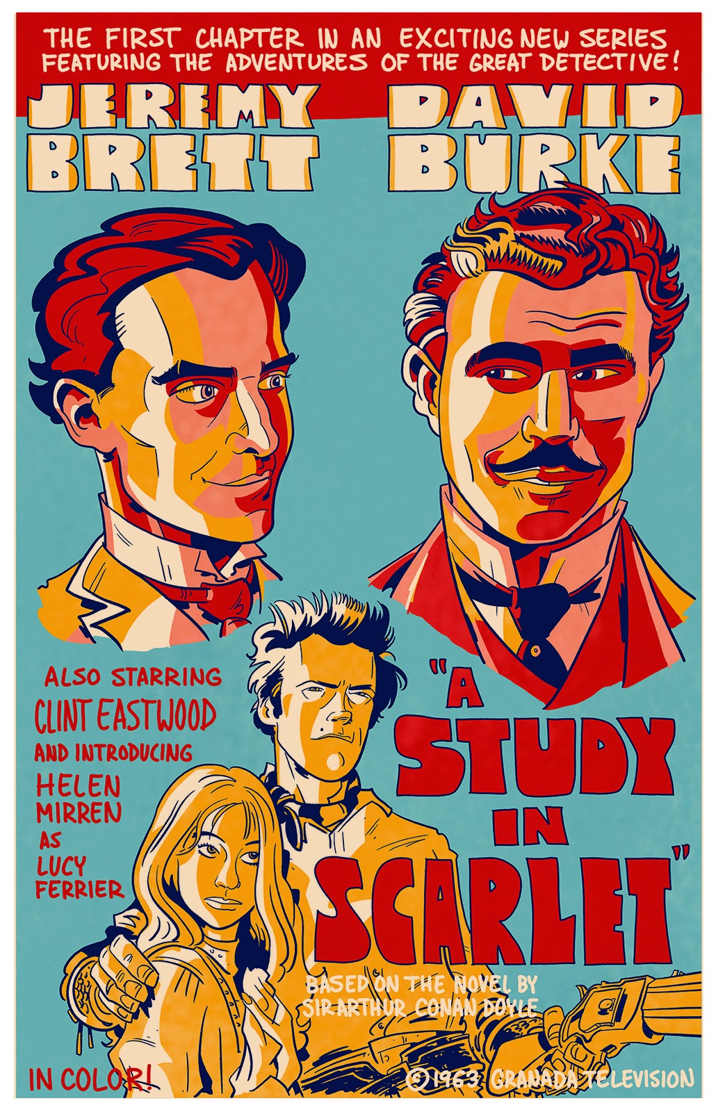 Chris Schweizer's Old Blog: Granada TV's A STUDY IN SCARLET 1963