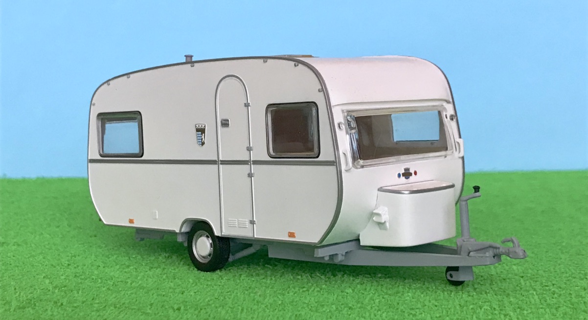 El Kekomóvil: Tabbert Comtesse 460 Series Caravan 1973 de Minichamps