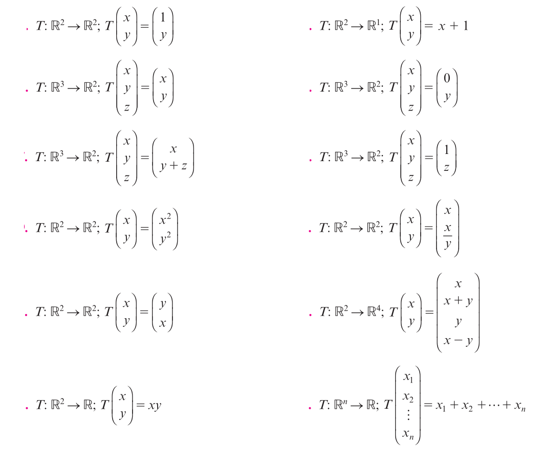 Clases de matematicas: Guia final de algebra lineal