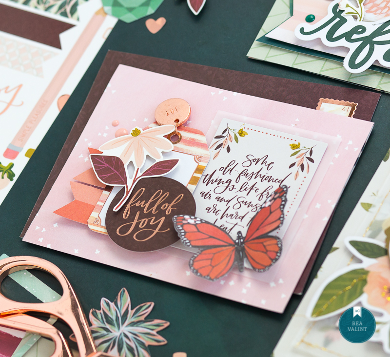 Bea Valint: Cards with Willow collection | American Crafts DT