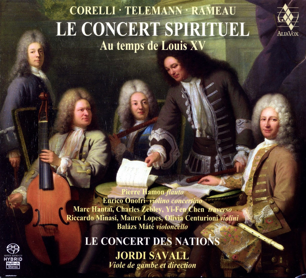 J ordi Savall & Le Concert des Nations - Le Concert Spirituel: Au temps ...