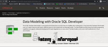 Oracle SQL Developer Data Modeler itu Apa? | SISTEM INFORMASI