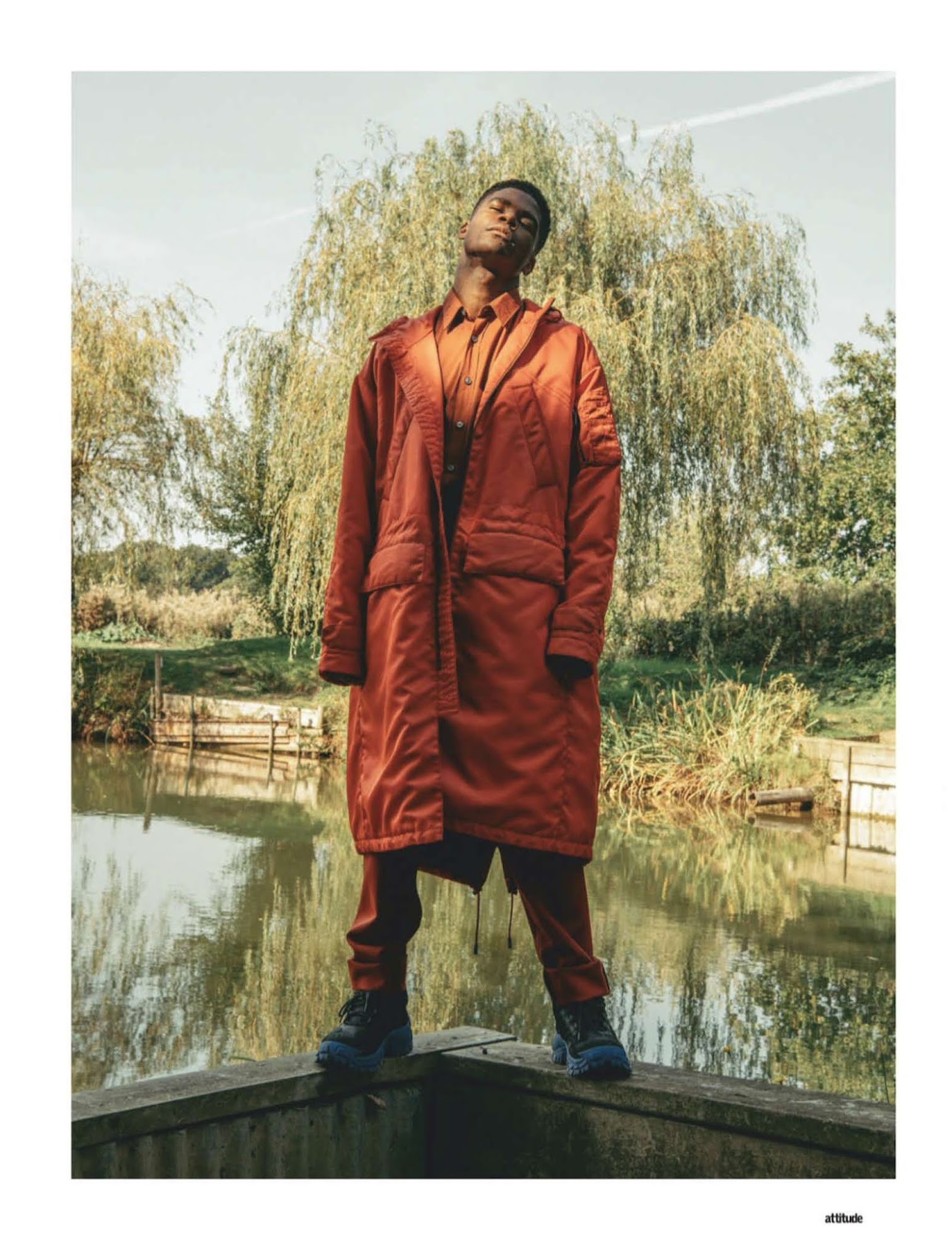 AJ Harris y Matthew Rahill para Attitude Magazine por Joseph Sinclair