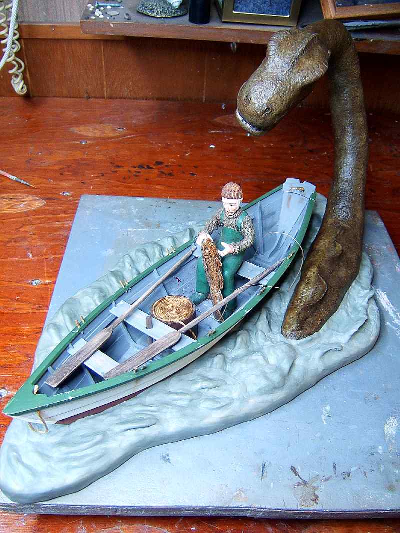 Blacknick Sculpture: Sea Serpent Sculpt Finished!