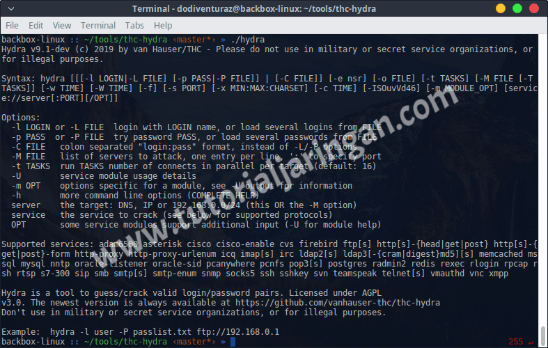 Tutorial LinuxTutorial Cara Install Hydra di Ubuntu- LINUX - Info Tekno ...