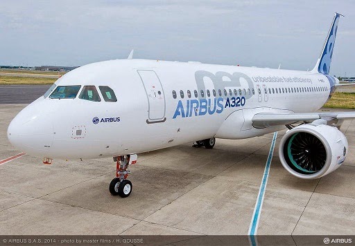 Airline Passenger International: First flight of Airbus A320 neo
