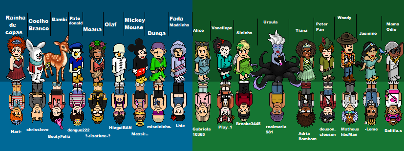 Habbo Da Aline - O Maior Blog do Hotel: Game Star 3 - Disney丨9° Episodio