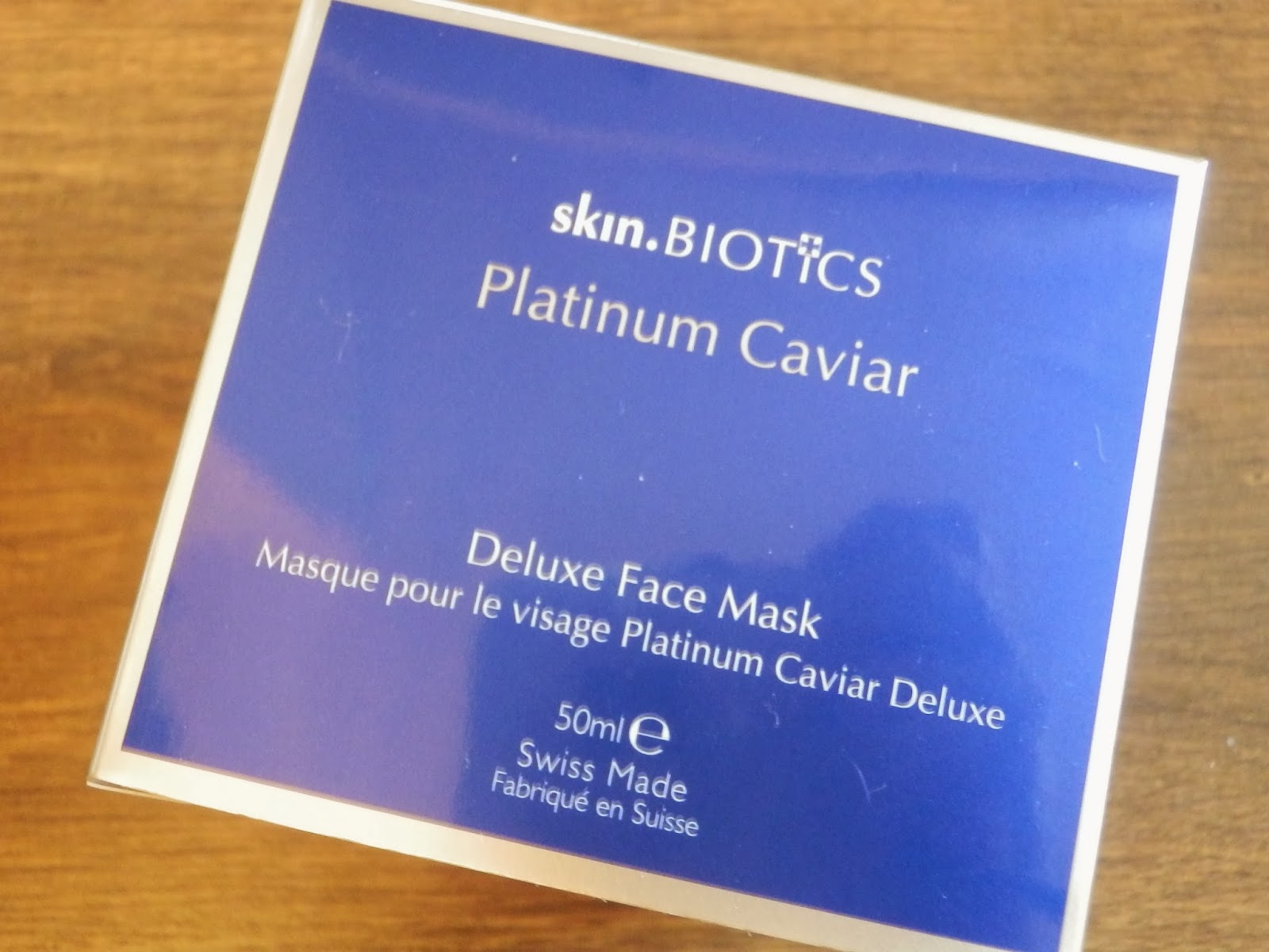 Beauty is for Sharing...: 試用: skin.BIOTICS 金魚子尊貴修護面膜Platinum Caviar ...