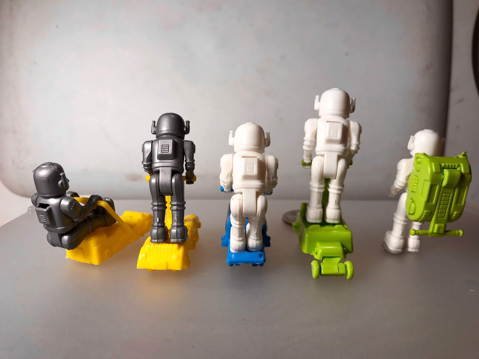 Space Garage: Vintage Plastic Robot Space Figure Collection Part 2 ...