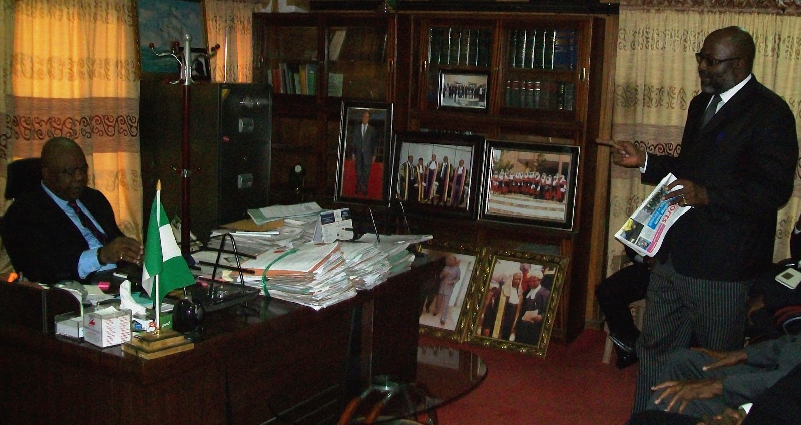 Exclusive Photos of the visit of Onitsha NBA branch Chairman Barr Chudi ...