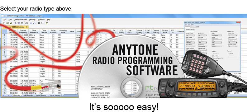 RT Systems Radio Programming Software