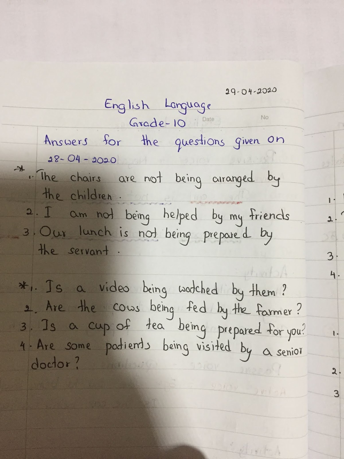 Grade 10-English Language